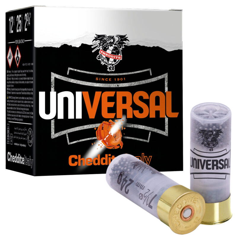 UNIVERSAL 24 - Gauge 12 - Shooting Shotshells Skeet, Trap - Cheddite Italy